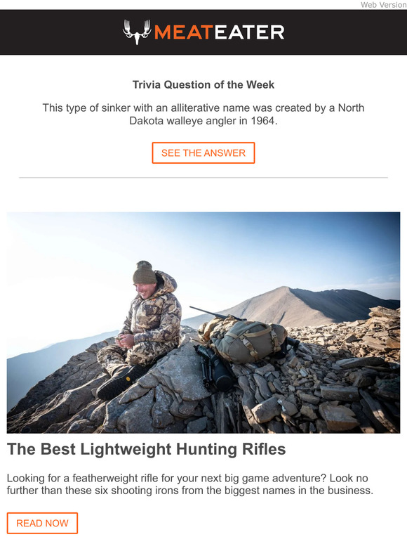 MeatEater: Best Lightweight Rifles | Milled