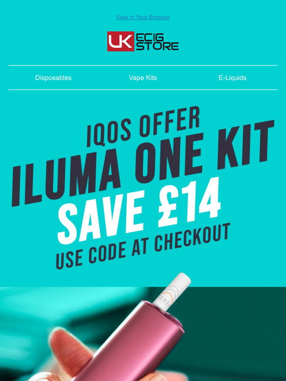 UK ECIG STORE: IQOS ILUMA One *special offer* | Milled