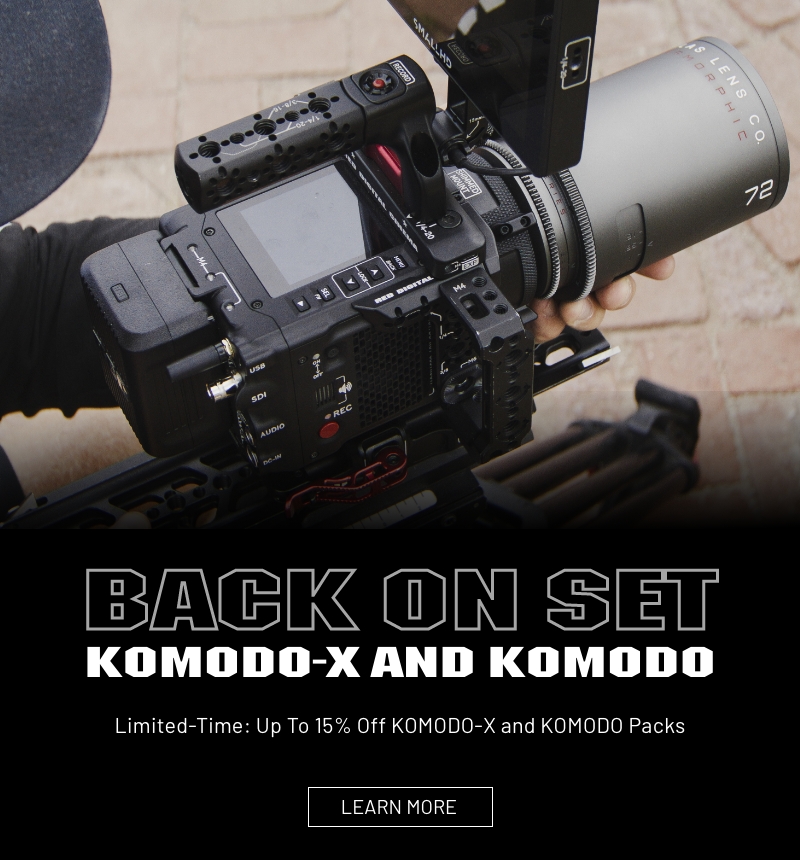 RED: Back on Set Promos for V-RAPTOR, KOMODO-X, and KOMODO | Milled