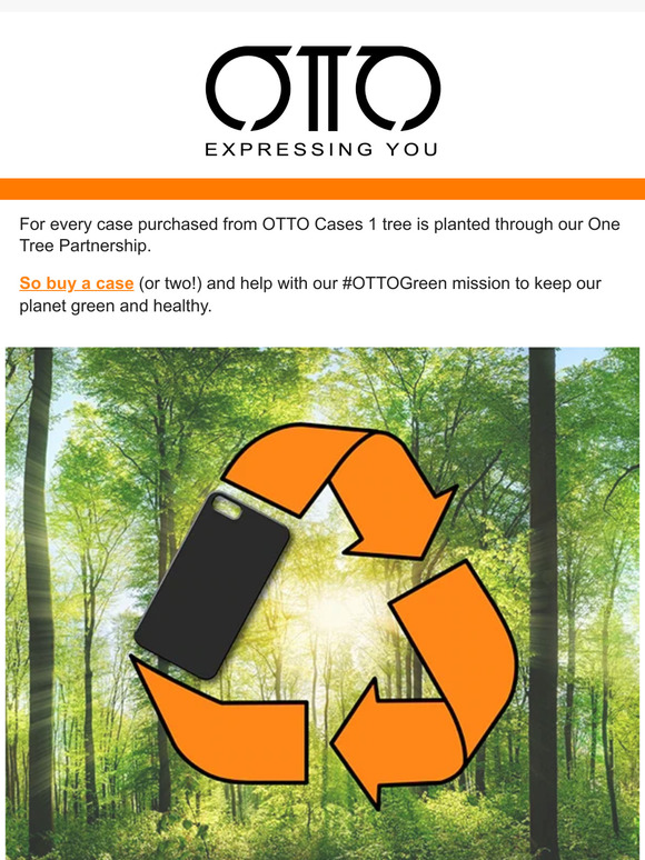 Otto Cases: Contribute To A Greener Earth | Milled