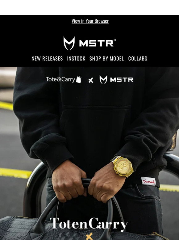 Meister: MSTR X TOTE&CARRY 👜 ⌚ | Milled