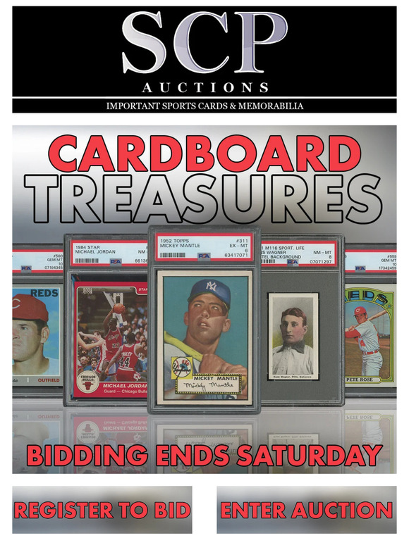Beckett: FINAL DAYS to Bid on Premium Cardboard at SCP Auctions! | Milled