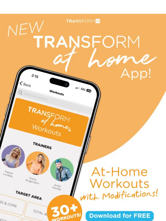 Transform Management LLC: NEW Transform at Home App! 📱 | Milled