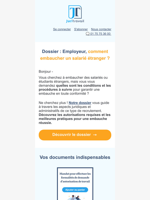 Juritravail: Employeur, comment embaucher un salarié étranger ? | Milled