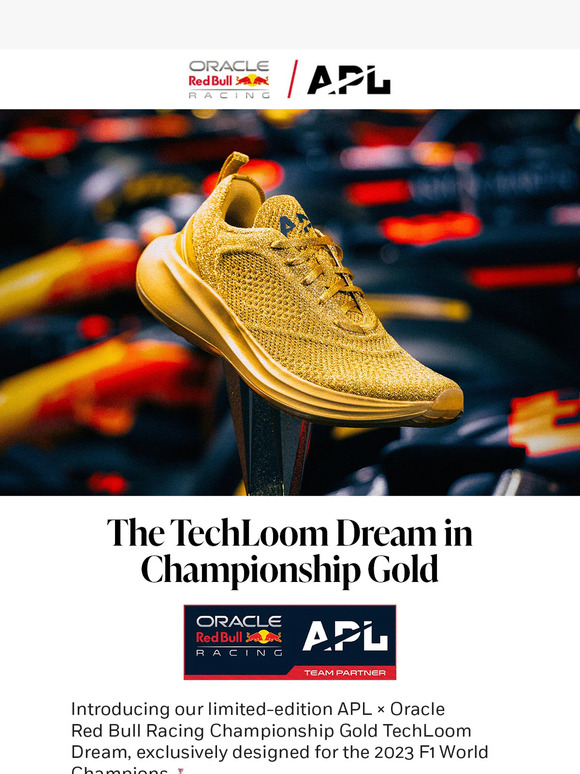 Athletic Propulsion Labs: JUST DROPPED: The APL x Oracle Red Bull ...