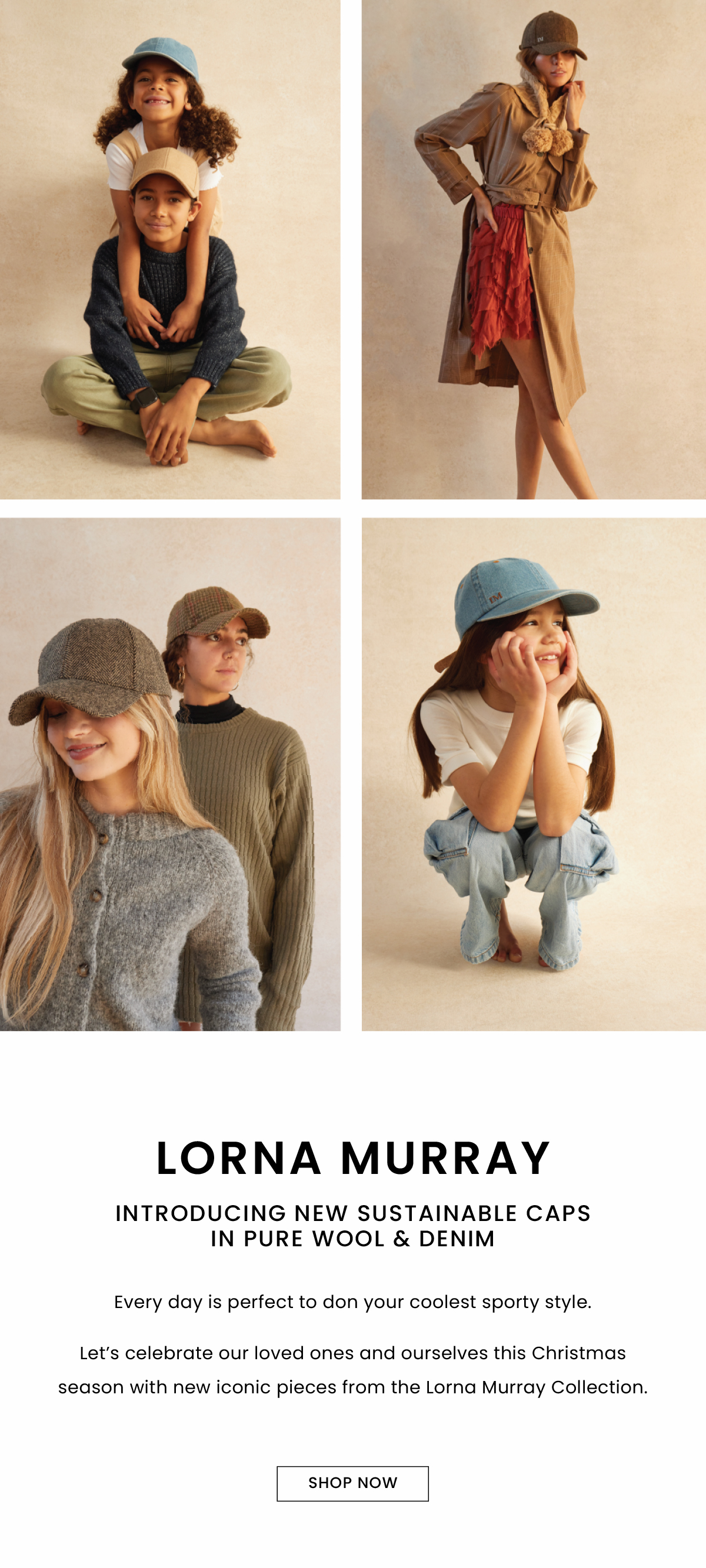 Oxygen Lifestyle: Introducing Lorna Murray Caps | Milled