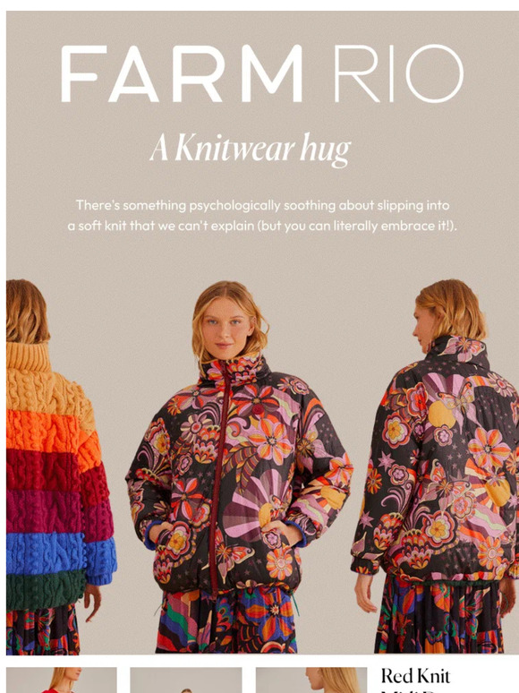 FARM Rio: NEW Knitwear to embrace you | Milled