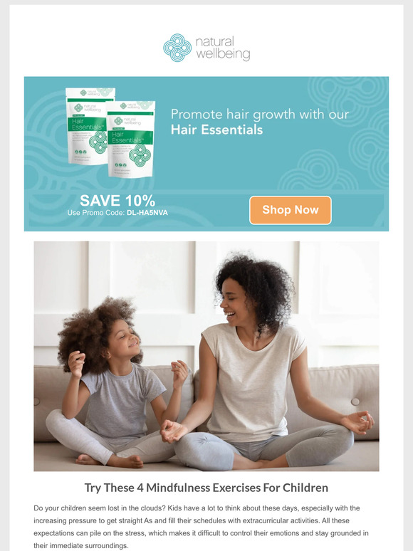 NaturalWellbeing: Try These 4 Mindfulness Exercises For Children 💙 | Milled