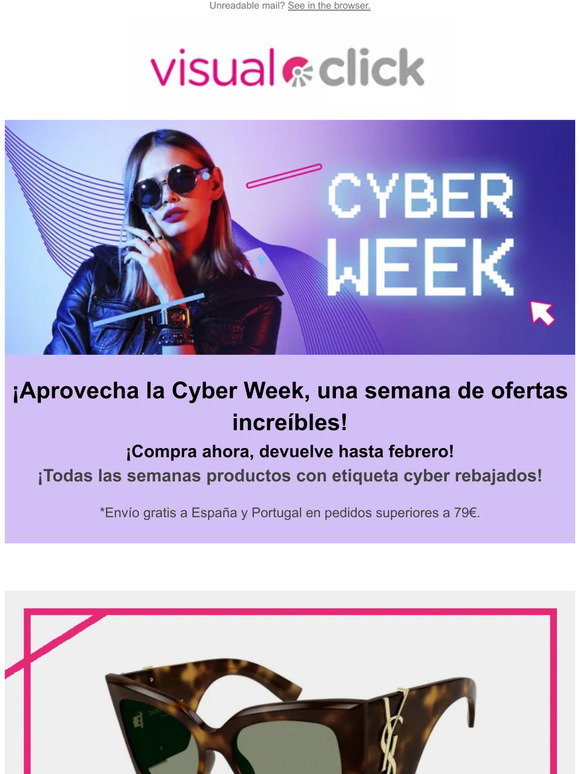 Visual Click: : ¡Aprovecha la Cyber Week, una semana de ofertas ...