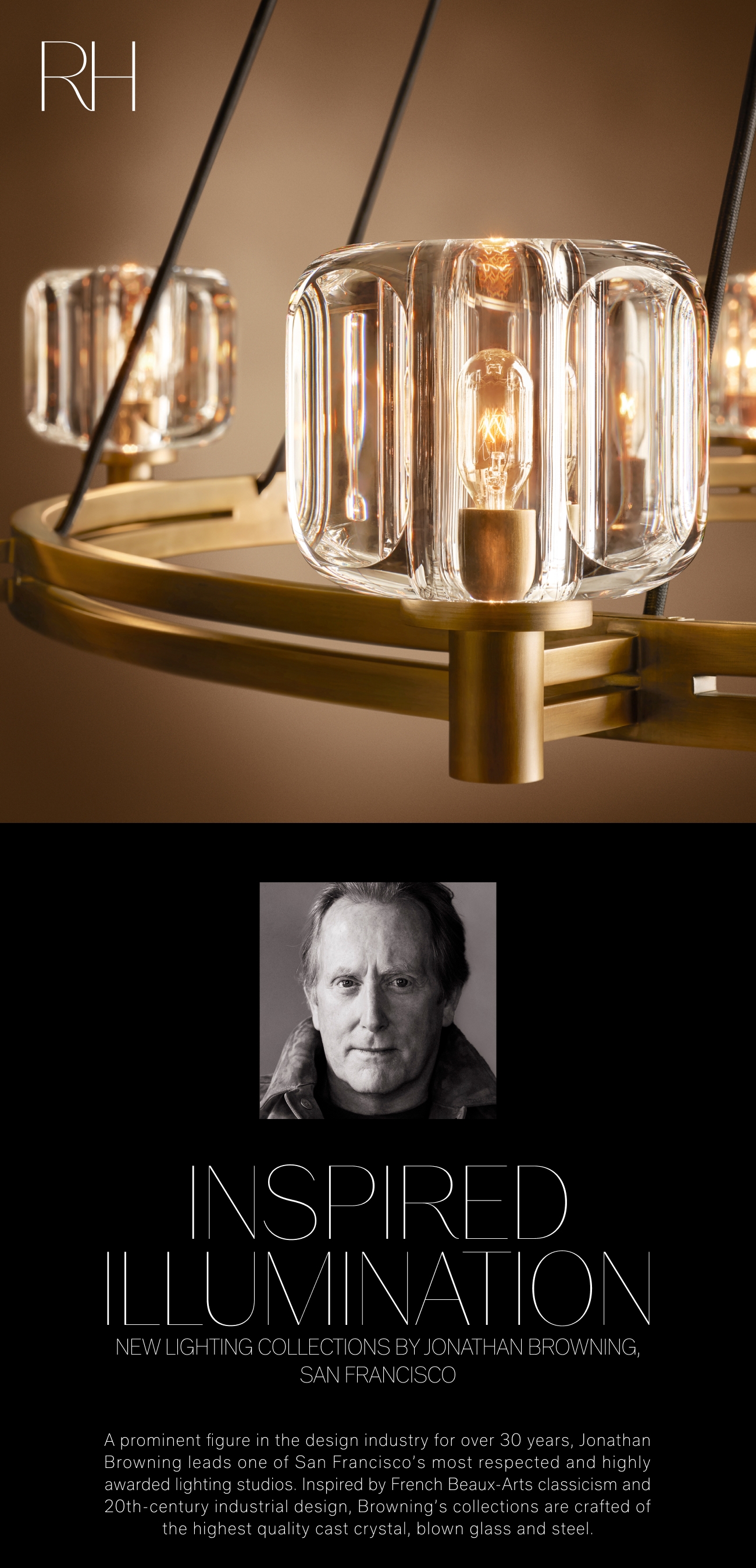 Restoration Hardware: Introducing Demaret & Cabrette. New Lighting by ...