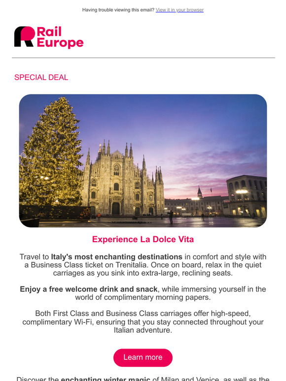 Rail Europe: Discover Italy's Beauty: Elevate Your Travel Experience ...