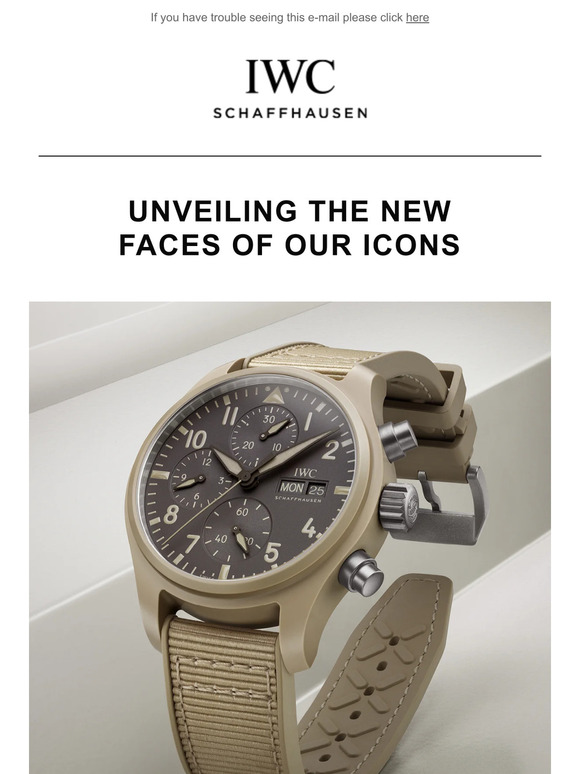 IWC: Introducing new models to the “Colors of TOP GUN” collection | Milled