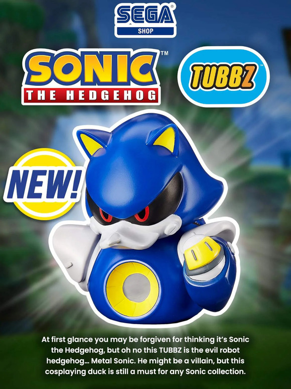 SEGA Shop: New Metal Sonic TUBBZ | Milled