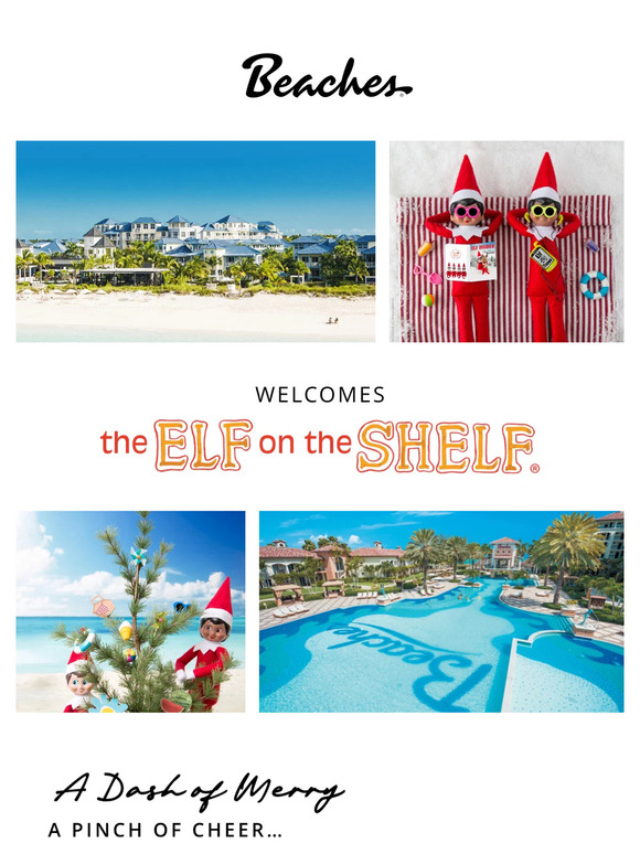 Beaches: A Dash of Merry, A Pinch of Cheer... Scout Elf® Magic in the ...
