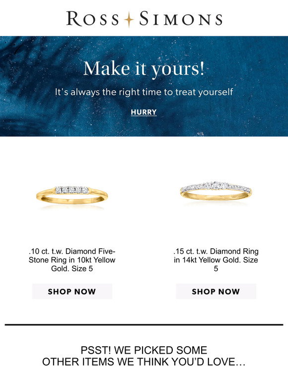 Ross-Simons: Did you see something you like? | Milled