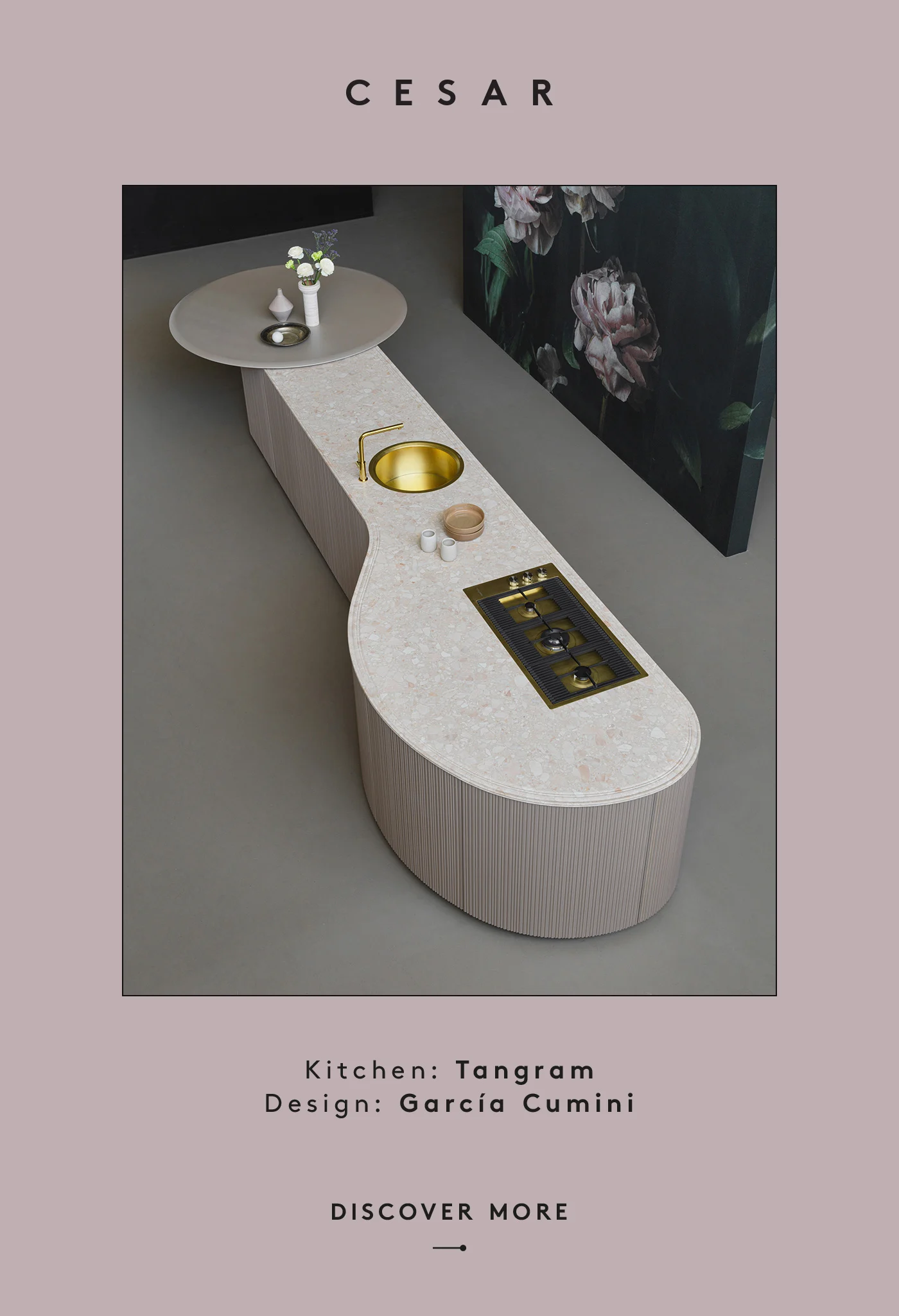 Archiproducts: Tangram, a new concept of sinuosity to kitchen design ...