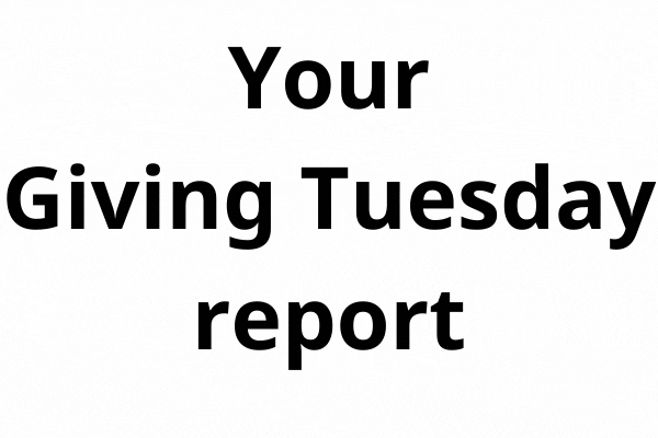 WaterAid: Your Giving Tuesday Report Card | Milled