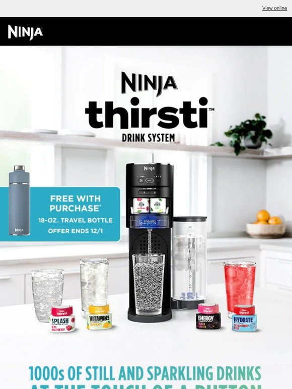 Ninja Kitchen: NEW Ninja Thirsti™ flavors are here. 🥤 | Milled