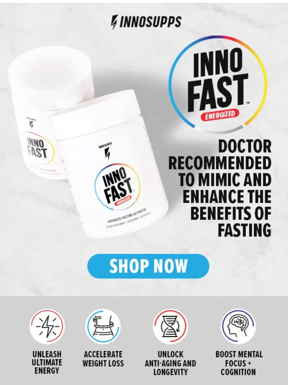 Inno Supps: 🌟 [NEW FORMULA ALERT] INNO FAST ENERGIZED is here! | Milled