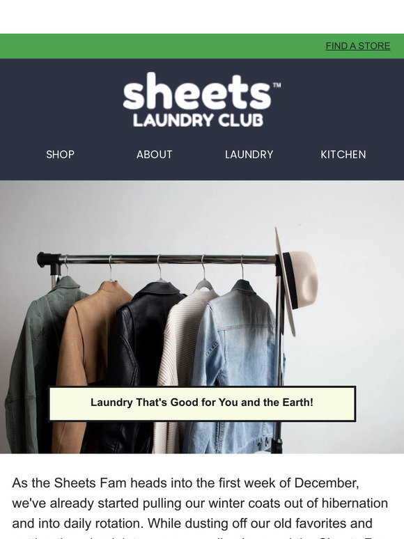 Sheets Laundry Club: ️♻️The 8 Necessary Tips To Make Your Winter Wear ...