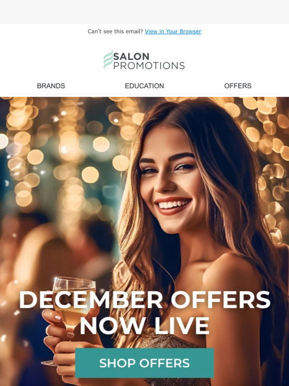 Salon Promotions: —, Your December offers are inside 😍 | Milled