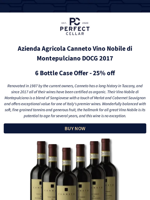 Perfect Cellar: 25% off - Wonderfully balanced Vino Nobile ...