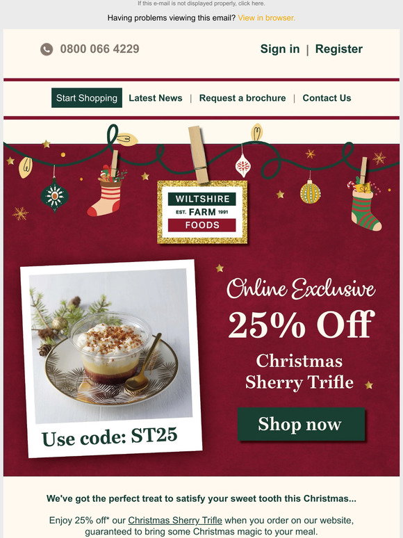 Wiltshire Farm Foods: The countdown has officially begun! | Milled