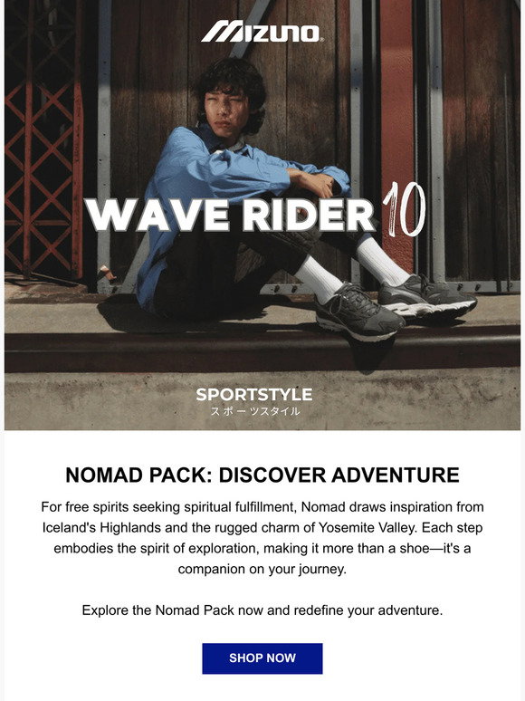 Mizuno: Unveiling Nomad Pack: Explore the Spirit of Adventure! | Milled