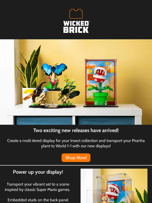 Wicked Brick: Two exciting new displays have arrived 🦋 | Milled