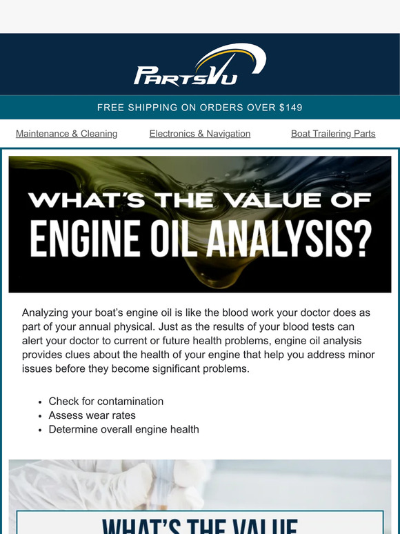 PartsVu: What’s the Value of Engine Oil Analysis? | Milled