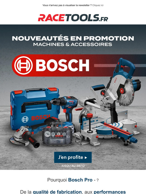 Racetools FR: LA sélection BOSCH Professionnal ! | Milled
