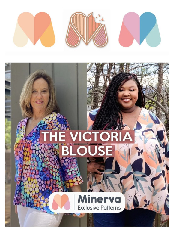 Minerva: Get even more looks from the Victoria Blouse 👚 | Milled