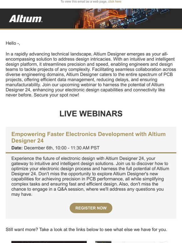 Altium Accelerate Your Electronics Design With Altium Designer 24 Milled