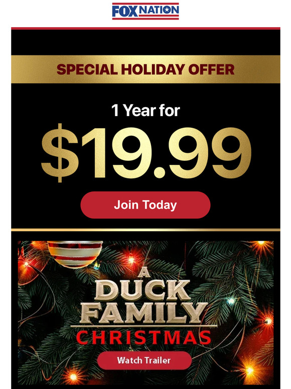 Fox News: COMING SOON | Get Access to Fox Nation for $19.99/1 year | Milled