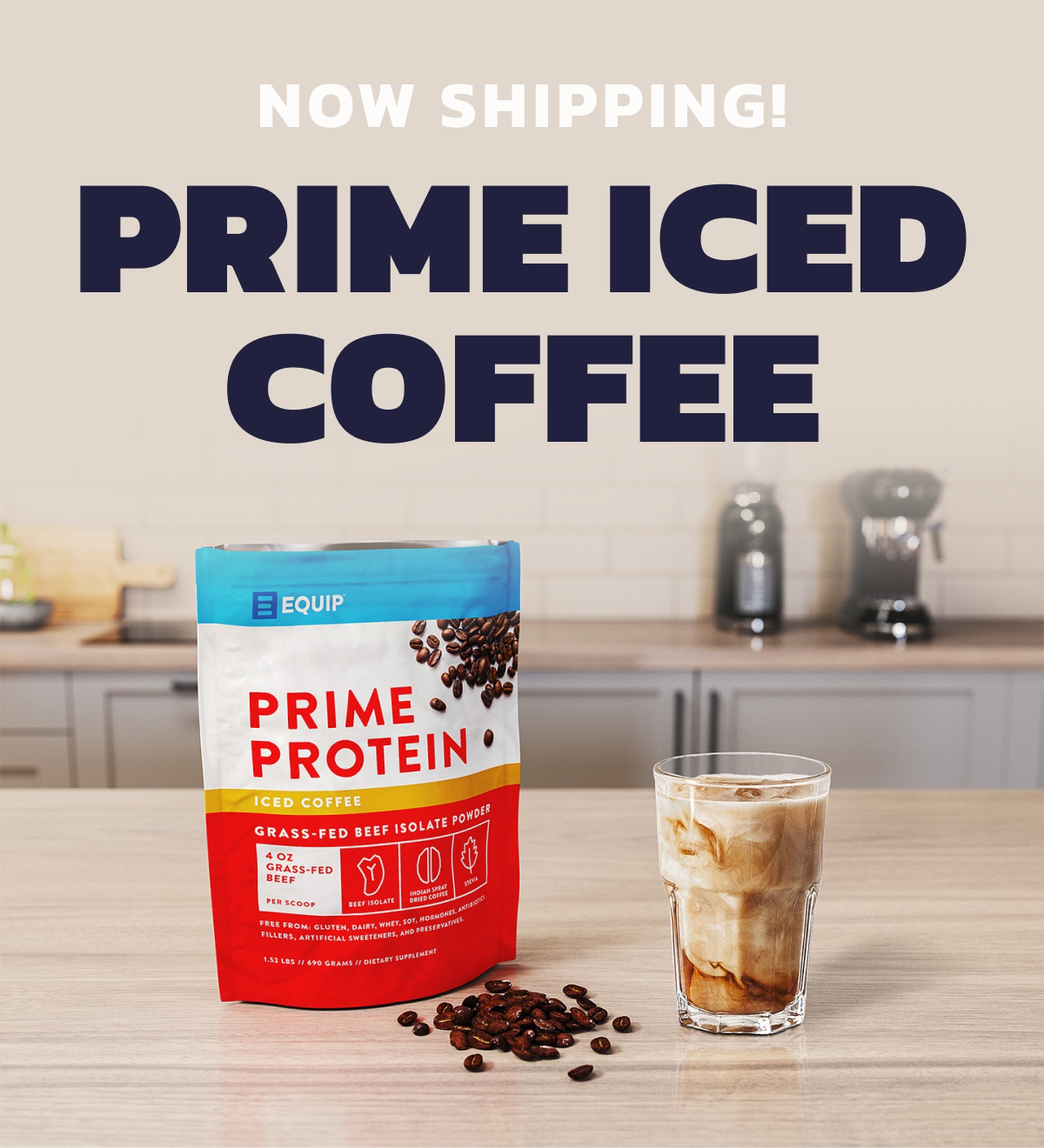 Equip Foods: Now Shipping: Prime Protein Iced Coffee! | Milled