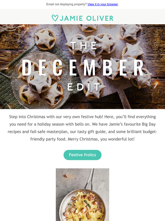 Jamie Oliver: The December Edit 🎄🎅🏻🍪 | Milled