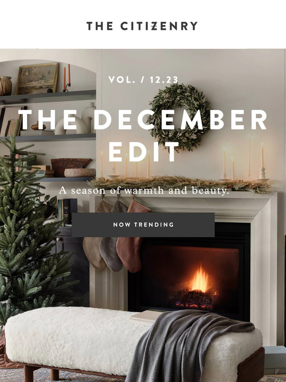 The Citizenry: Your December Edit | Milled