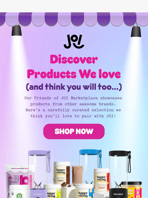 JOI: Everything You Need, All in One Place. 🛒 Discover New Brands on the JOI Marketplace ...