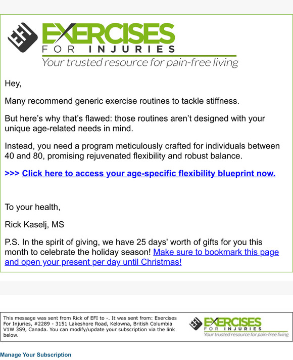 Exercises For Injuries: The Heart-Flexibility Link: What They Didn't ...