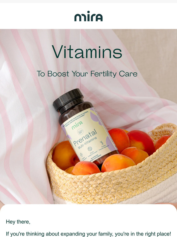 Mira Fertility: Healthy Head To Toe With Mira Prenatals 💚 | Milled
