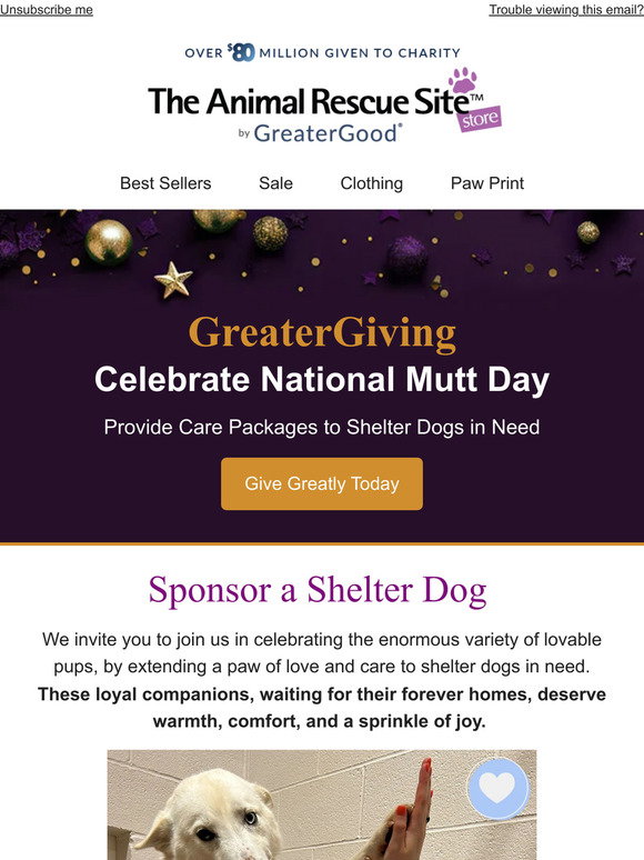 The Animal Rescue Site: Extend a Paw of Care to Shelter Dogs In Need ️ ...