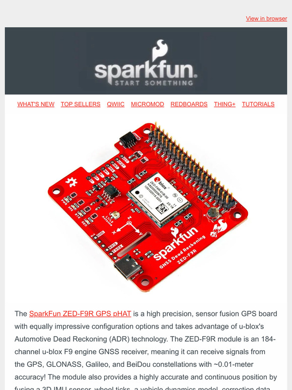 SparkFun: Our Most Popular Raspberry Pi pHAT is Back! | Milled