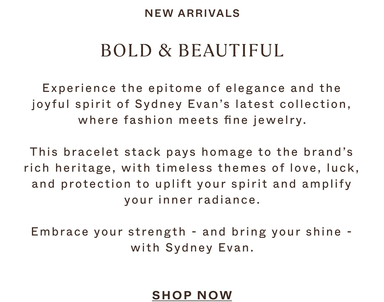 Sydney Evan: Meet the Bold & Beautiful Stack | Milled