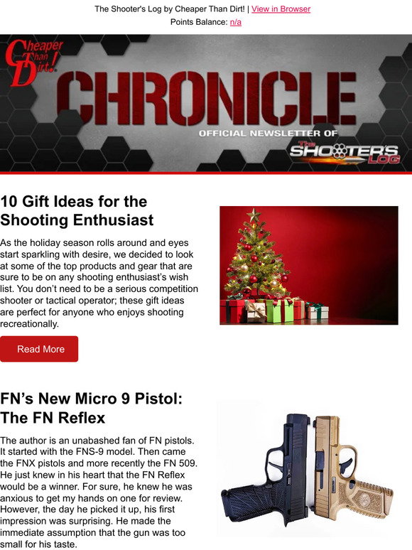 Cheaper Than Dirt: Gift Ideas for Shooters, FN's Micro 9, Kriss Vector ...