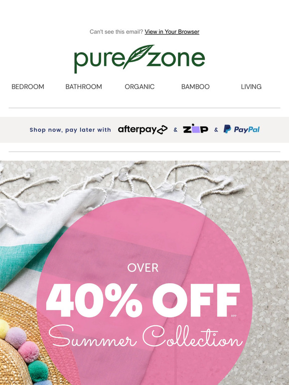 Pure Zone: Summer Essentials On Sale Now ☀️ | Milled