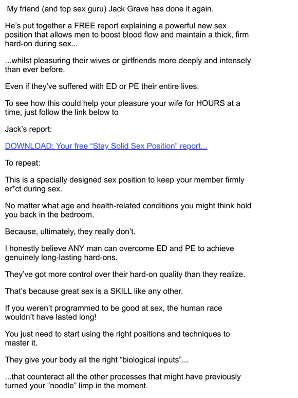 The New Alpha: Maintain a THROBBING hard-on for hours with this “Stay Solid Sex Position” | Milled