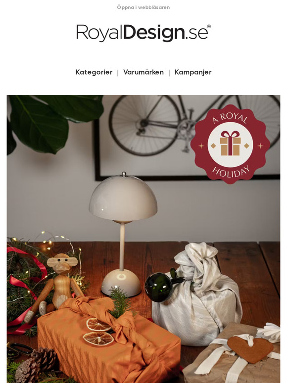Royal Design: Första adventstips: julklappar och DIY-pynt! 🕯 | Milled