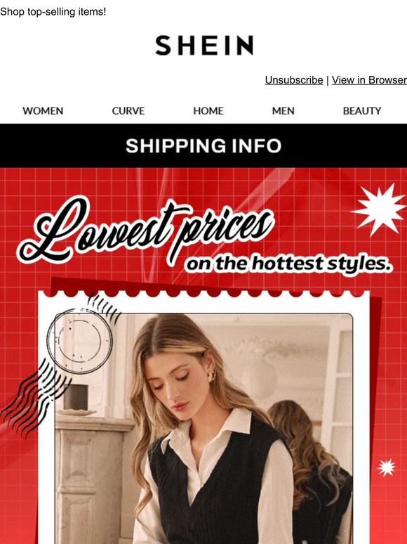 SHEIN: Warning: Super hot items inside! | Milled