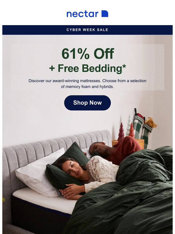 Nectar Sleep: Award-winning layers of comfort for every budget ⭐ | Milled