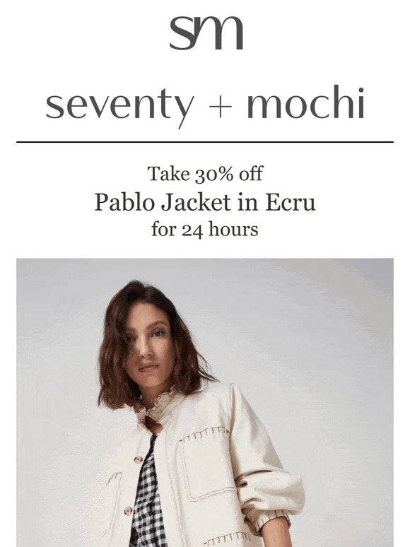 Seventy Mochi: Holiday Countdown Day 2 Savings Inside... | Milled